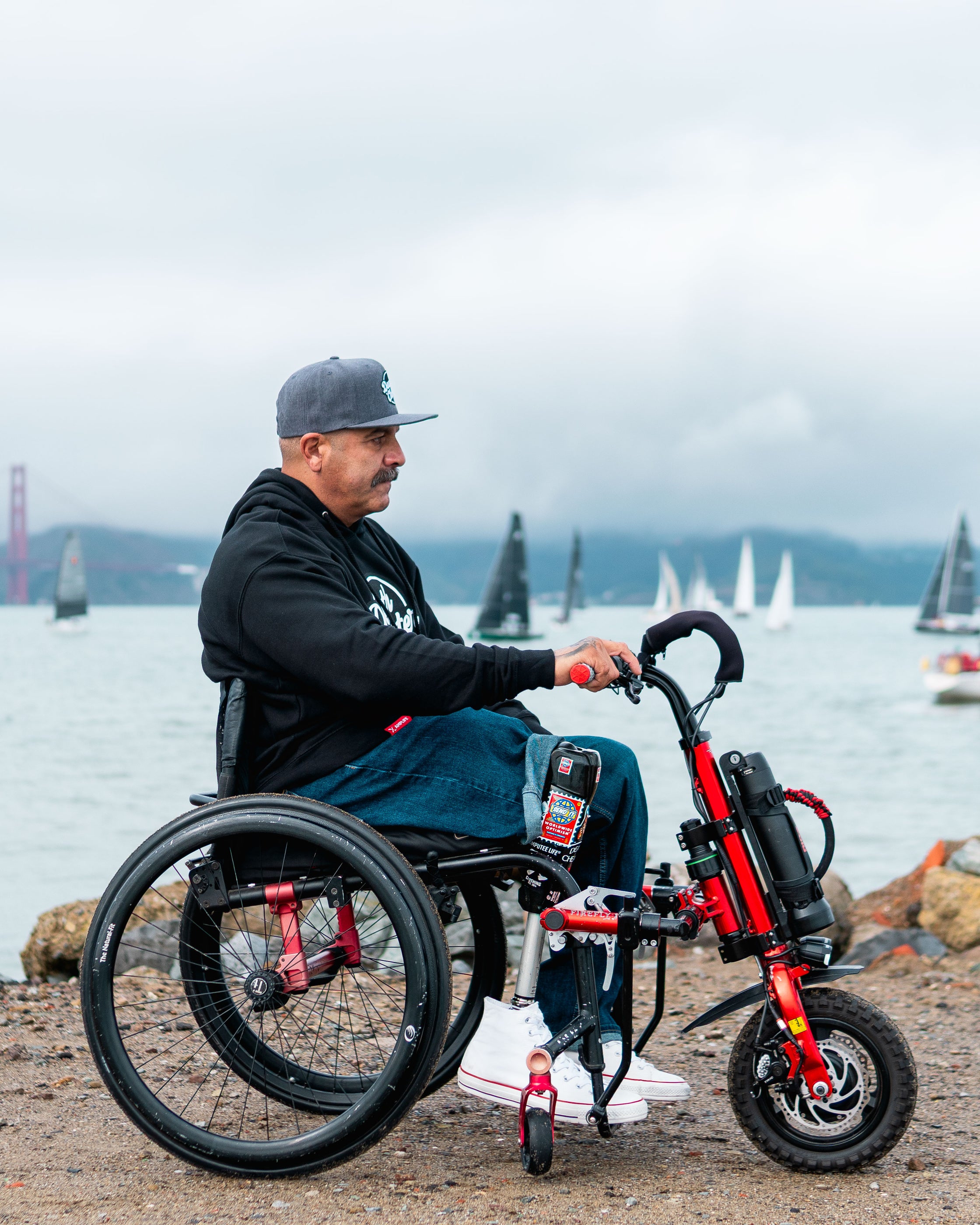 Rio Mobility Firefly 2.5 Electric Wheelchair Attachment — Amplife®